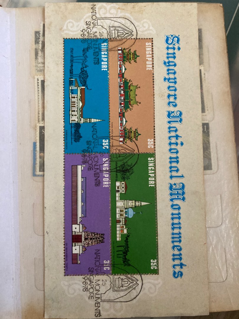 Vintage Singapore stamp collection, Hobbies & Toys, Memorabilia ...
