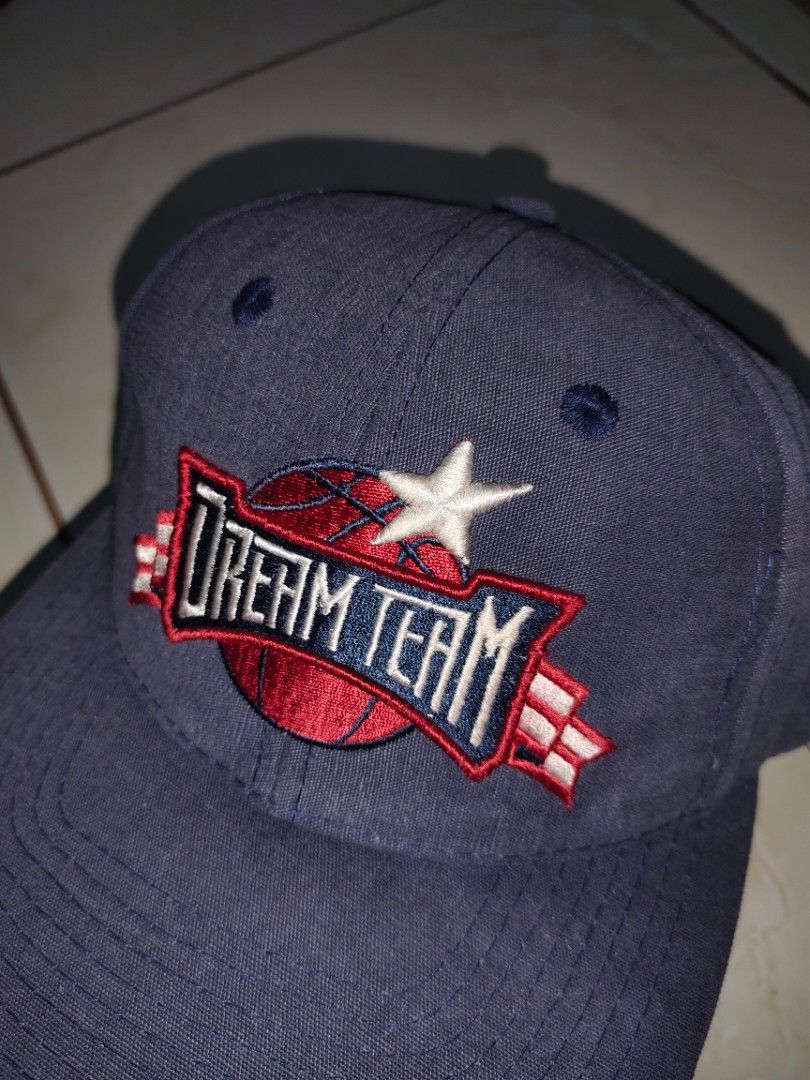 Vintage USA Dream Team Velcro Cap, Men's Fashion, Watches & Accessories ...