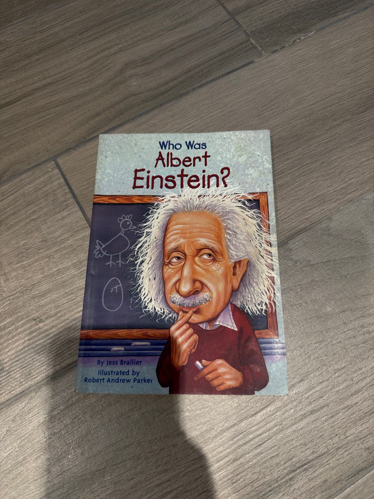 Who was Albert Einstein?, Hobbies & Toys, Books & Magazines, Children's ...