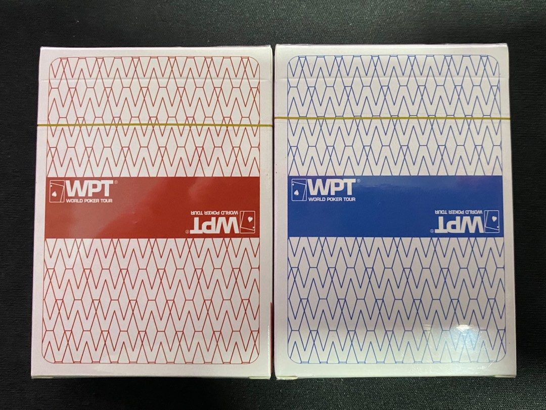 WPT Poker Cards (Set), Hobbies & Toys, Toys & Games on Carousell