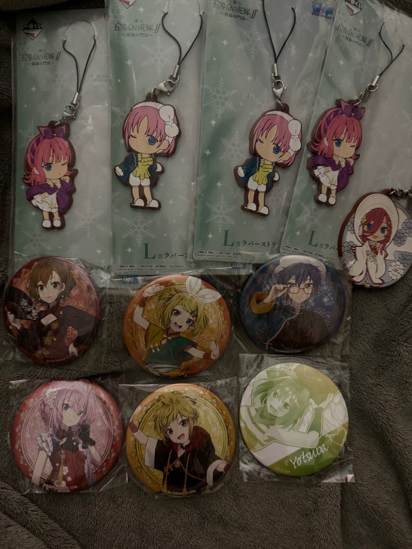 wts hatsune miku and piapro characters mini kuji badges + tqq the ...