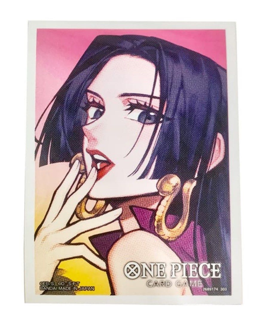 WTS One Piece Card Game (TCG) Boa Hancock Official Card Sleeves (not ...