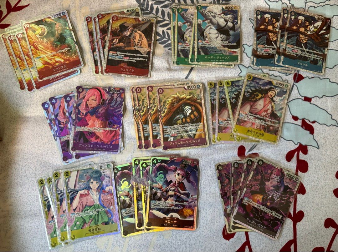 WTS One Piece TCg OP06 Hits (Leader Ldr God Pack AA SEC SP ) Zoro Sanji ...