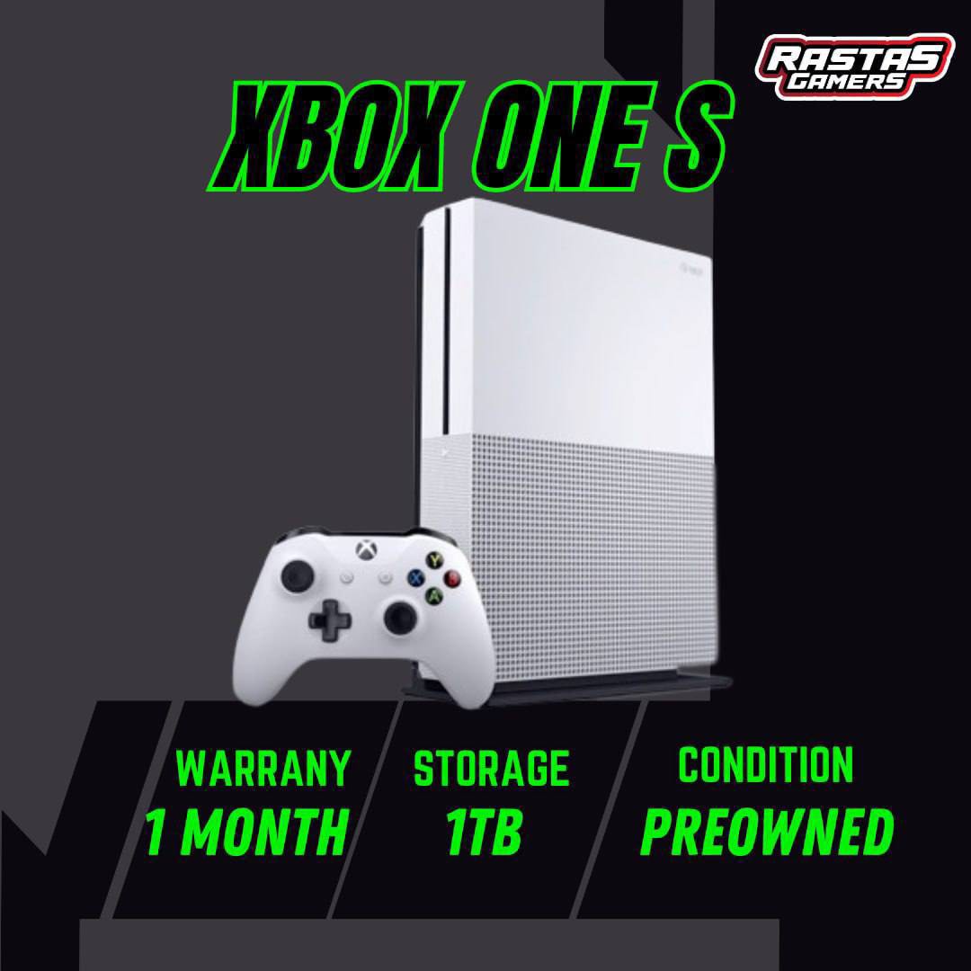 Xbox One S 1TB 4K HDR, Video Gaming, Video Game Consoles, Xbox on Carousell