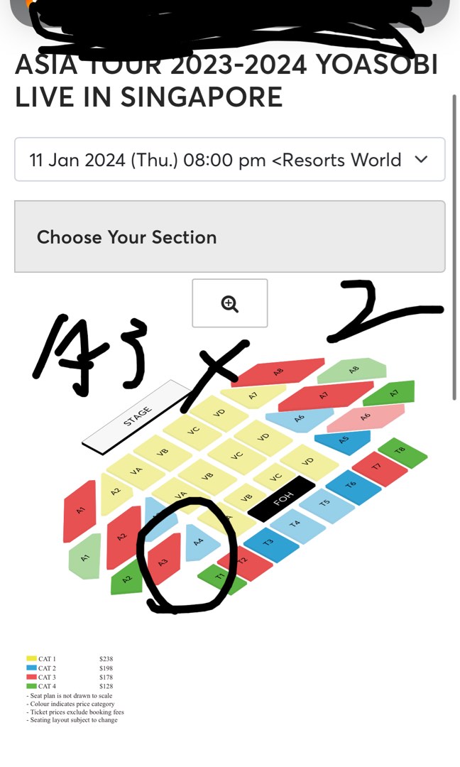 YOASOBI concert in Singapore, Tickets & Vouchers, Event Tickets on Carousell