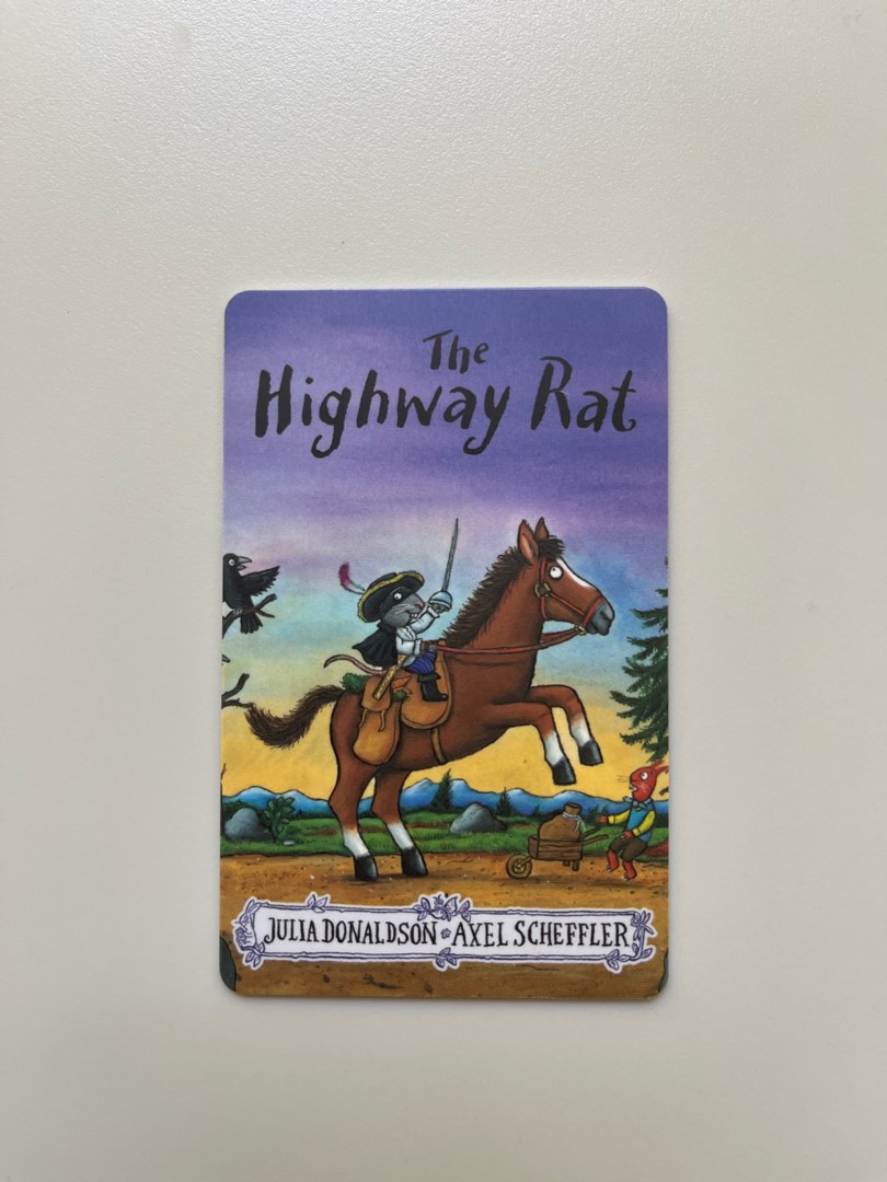 Yoto Card | The Highway Rat | Julia Donaldson and Axel Scheffler, Audio ...