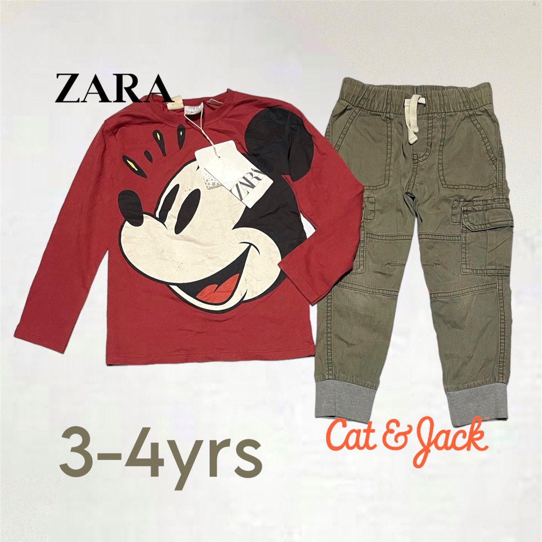 ZARA X CAT&JACK 3-4yrs, Babies & Kids, Babies & Kids Fashion on Carousell