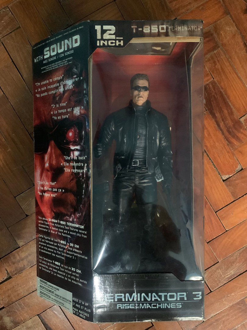 12” Terminator T3, Hobbies & Toys, Toys & Games on Carousell