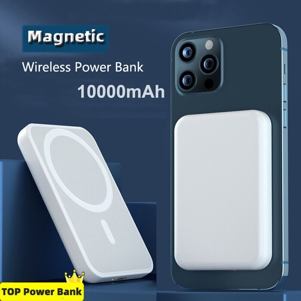 [1658A] 10000mAh Fast Wireless External Magnetic MagSafe Powerbanks ...
