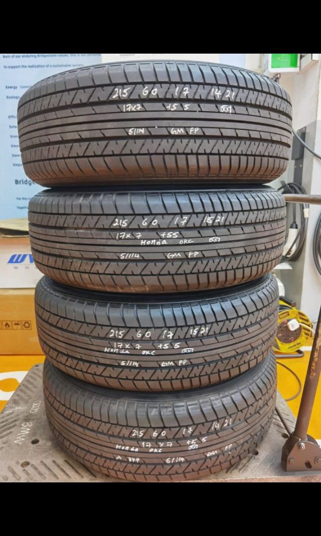 17 inch Honda Odyssey Rims & 215/60/17 Yokohama Tyres., Car Accessories ...