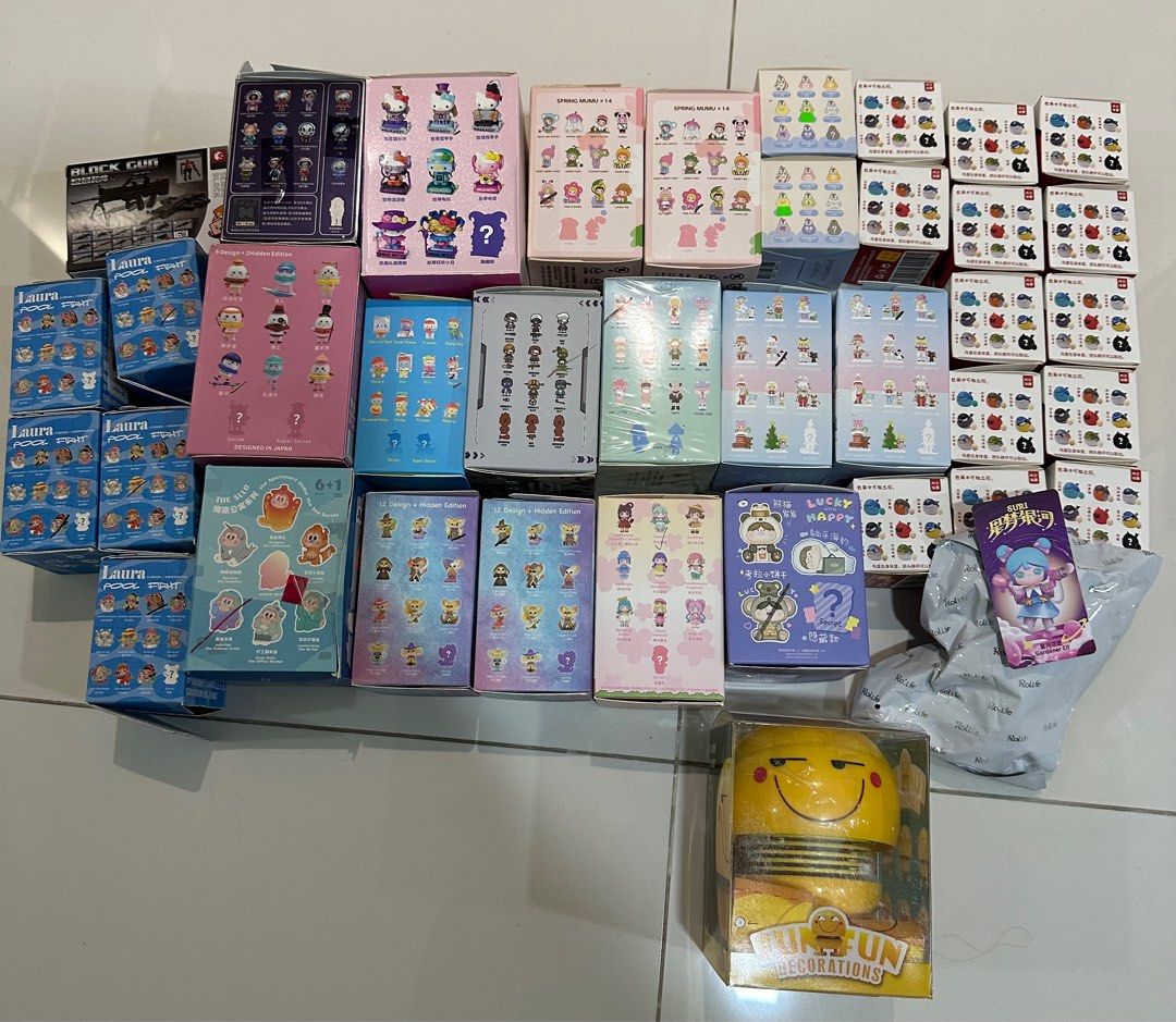 $1 random opened box / blind box / popmart / toy city / toycity ...