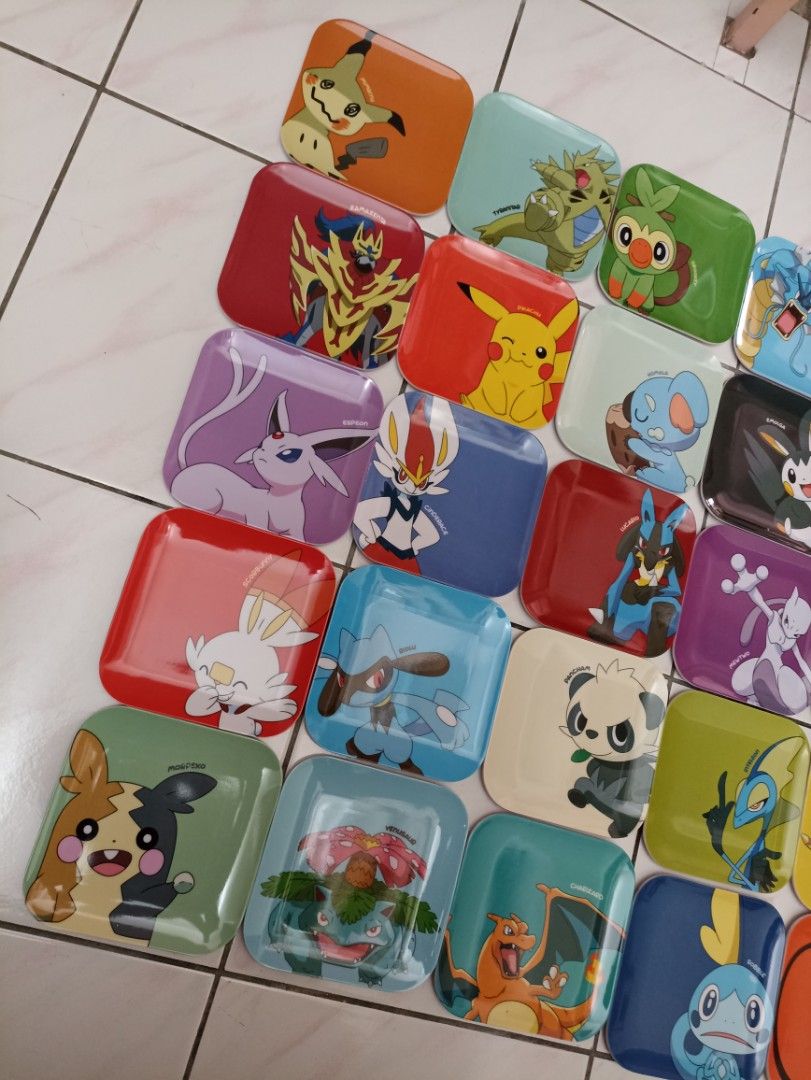 7e 7-11 pokemon poke plates 2.0 26pcs plates, Hobbies & Toys, Toys ...