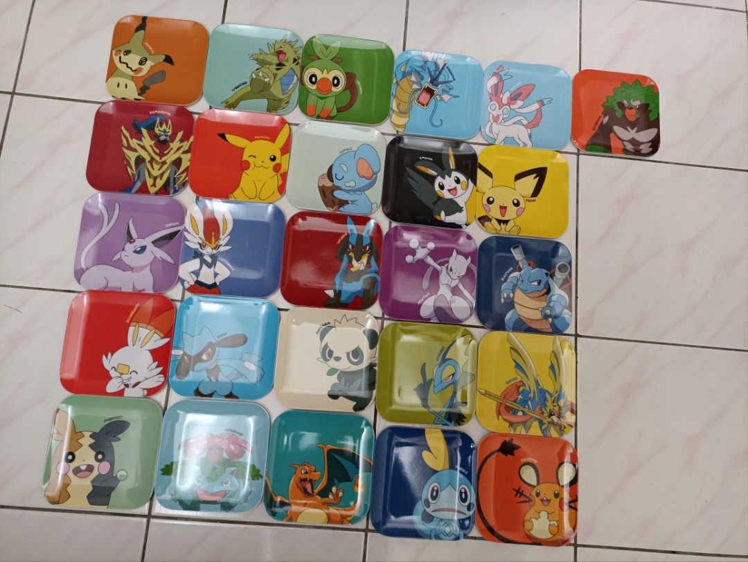 7e 7-11 pokemon poke plates 2.0 26pcs plates, Hobbies & Toys, Toys ...