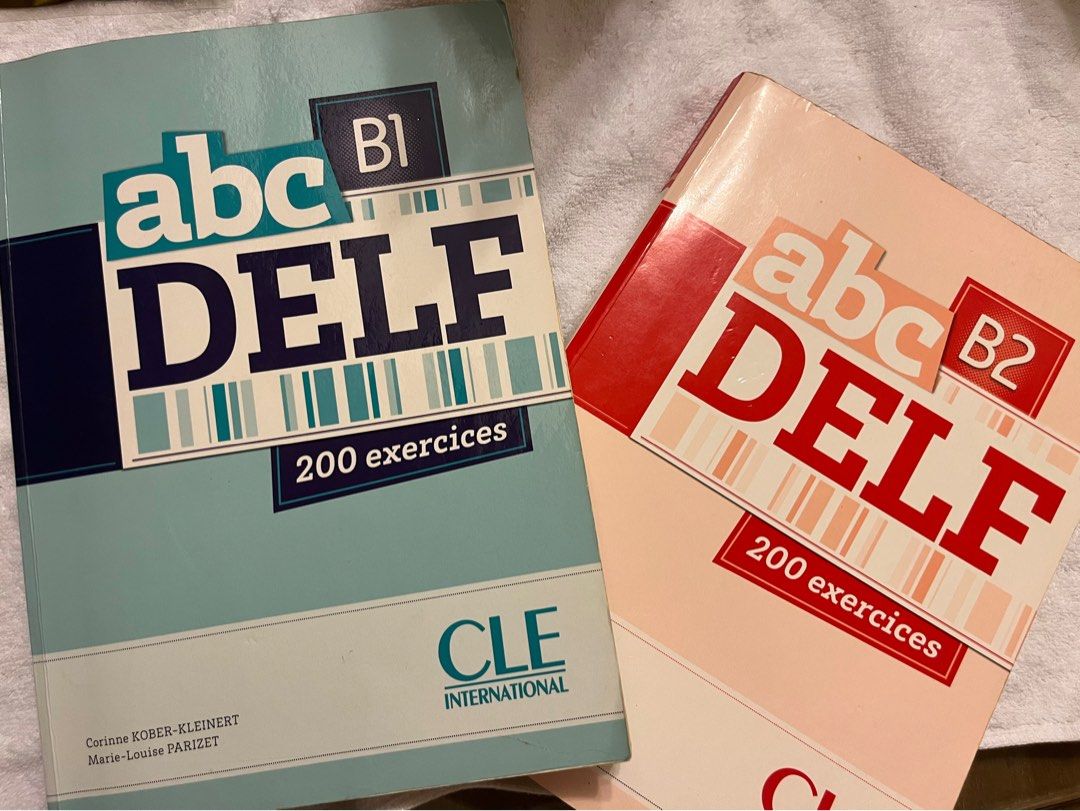 法語檢定 ABC - DELf/DALf B1/B2, 書籍、休閒與玩具, 書本及雜誌, 教科書、參考書在旋轉拍賣