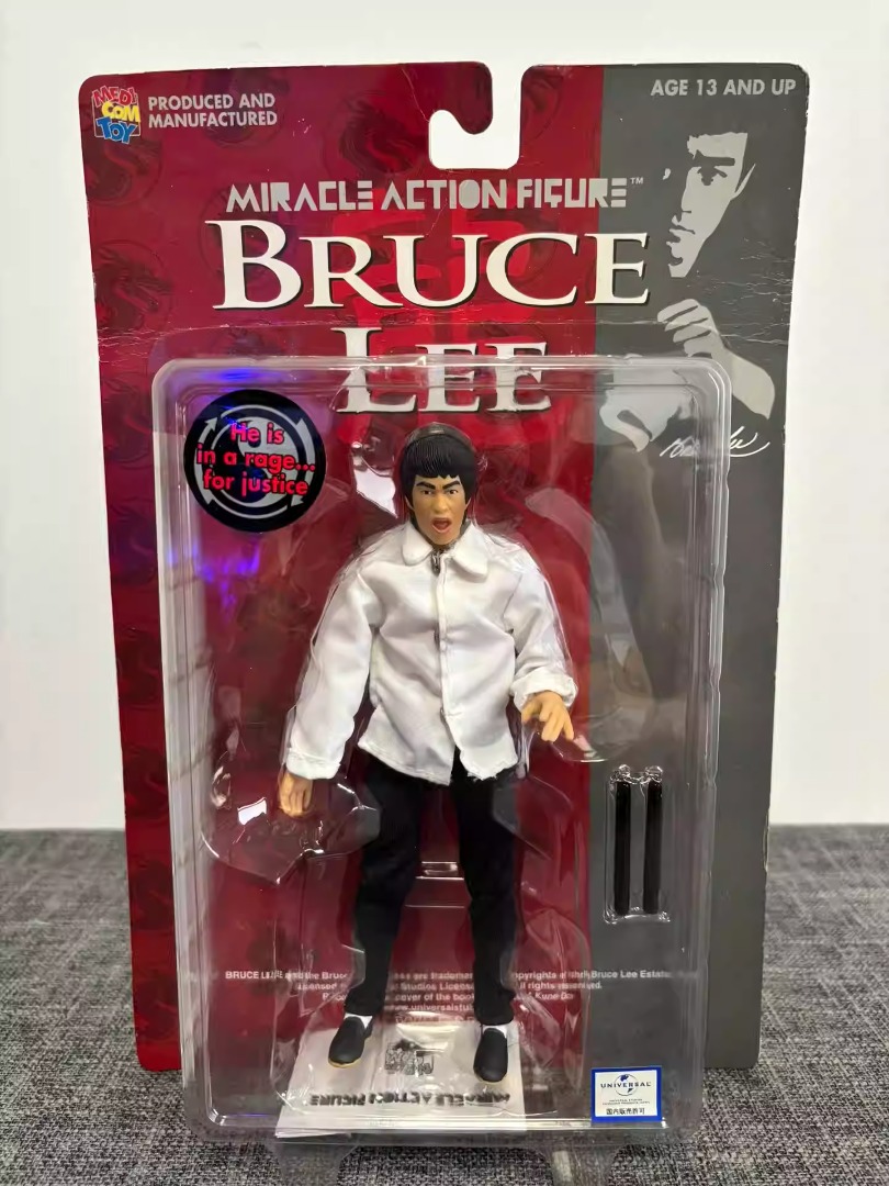 FREE delivery. BRUCE LEE MIRACLE ACTION FIGURE (1999) Medicom, Hobbies ...