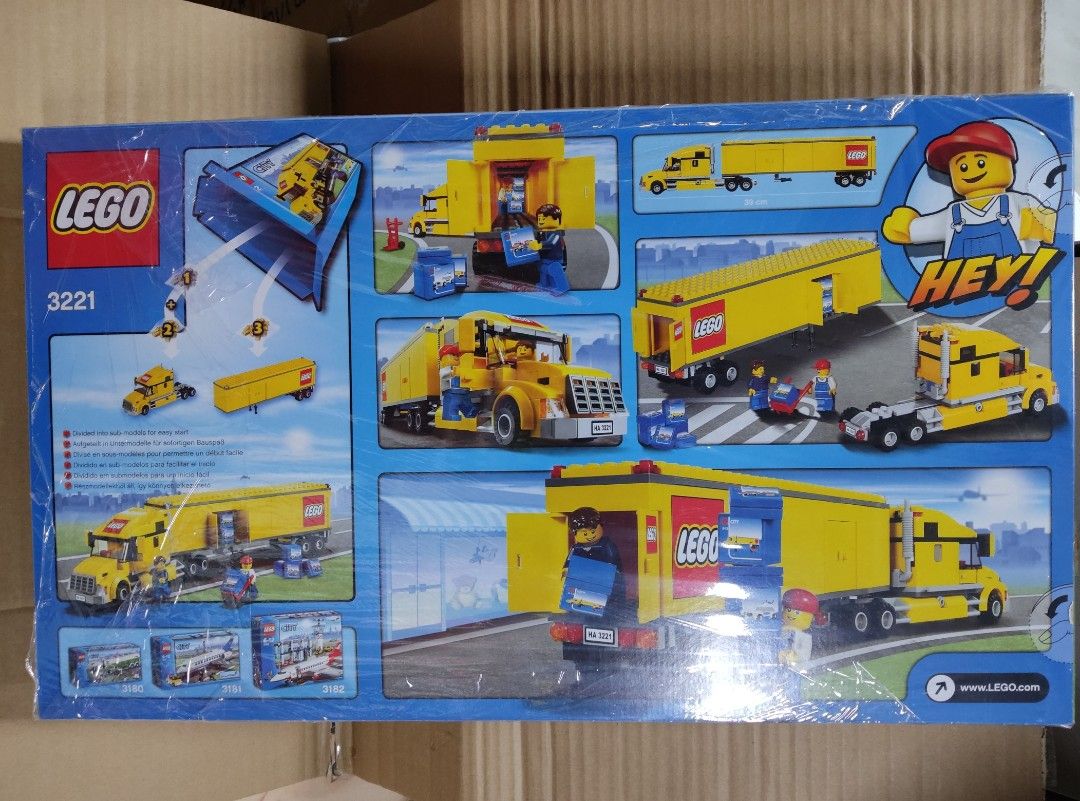 全新絕版罕有 Lego 3221 Truck, 興趣及遊戲, 玩具 & 遊戲類 - Carousell