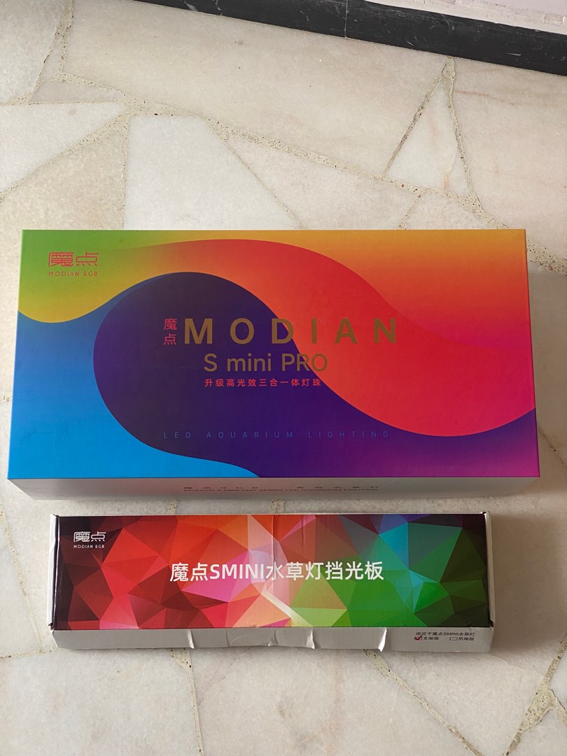 魔点 Modian S minn PRO Led Aquarium Light, Pet Supplies, Homes & Other ...