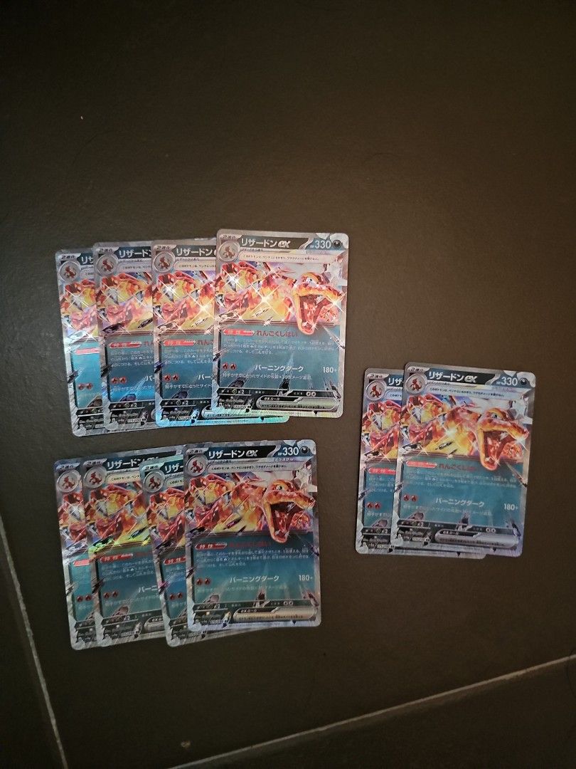 日版 Pokémon PTCG TCG sv4a RR 惡噴 噴光龍 寵物小精靈 寶可夢, 興趣及遊戲, 玩具 & 遊戲類 - Carousell