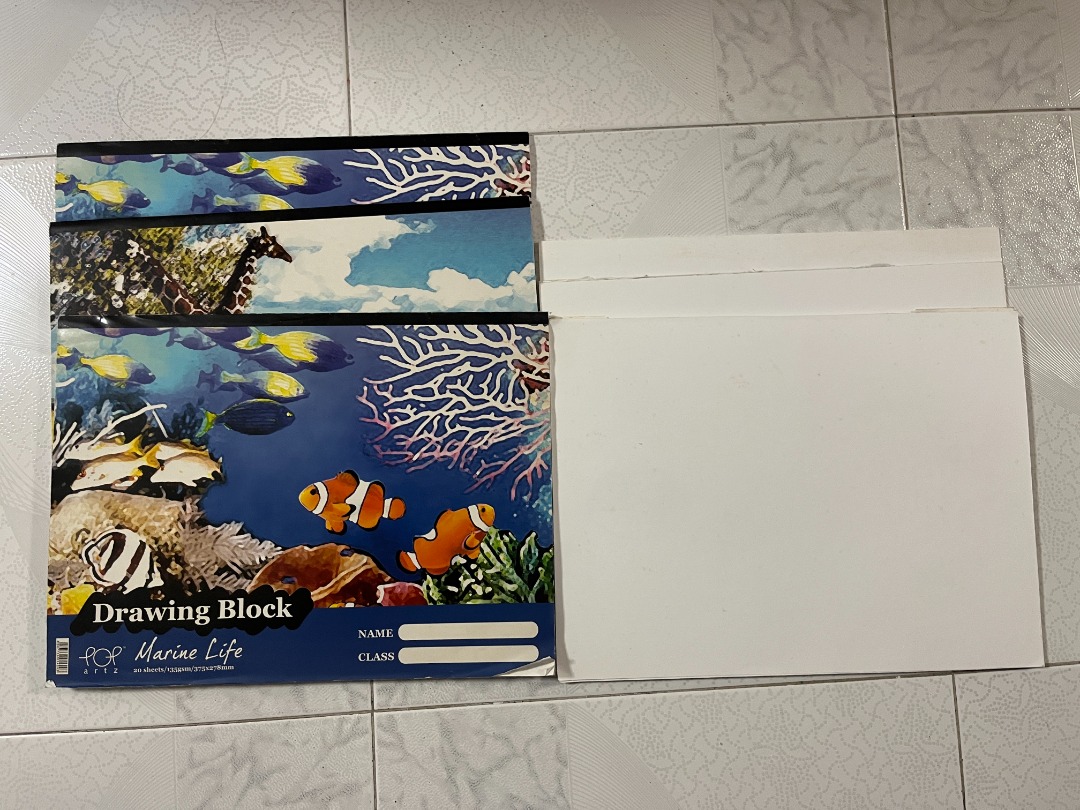 A4 Drawing Blocks, Hobbies & Toys, Stationery & Craft, Craft Supplies ...