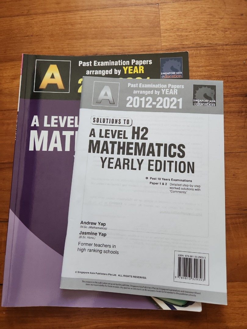 A level H2 Mathematics TYS, Hobbies & Toys, Books & Magazines ...