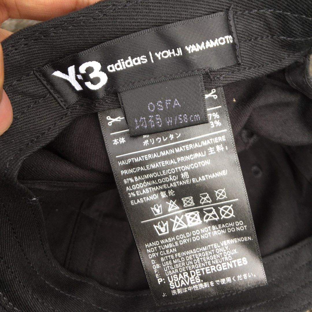 ADIDAS Y3 YOHJI YAMAMOTO CAP, Men's Fashion, Watches & Accessories ...