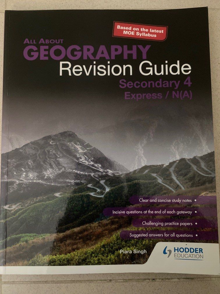 All about Geography Revision Guide Sec 4, Hobbies & Toys, Books ...