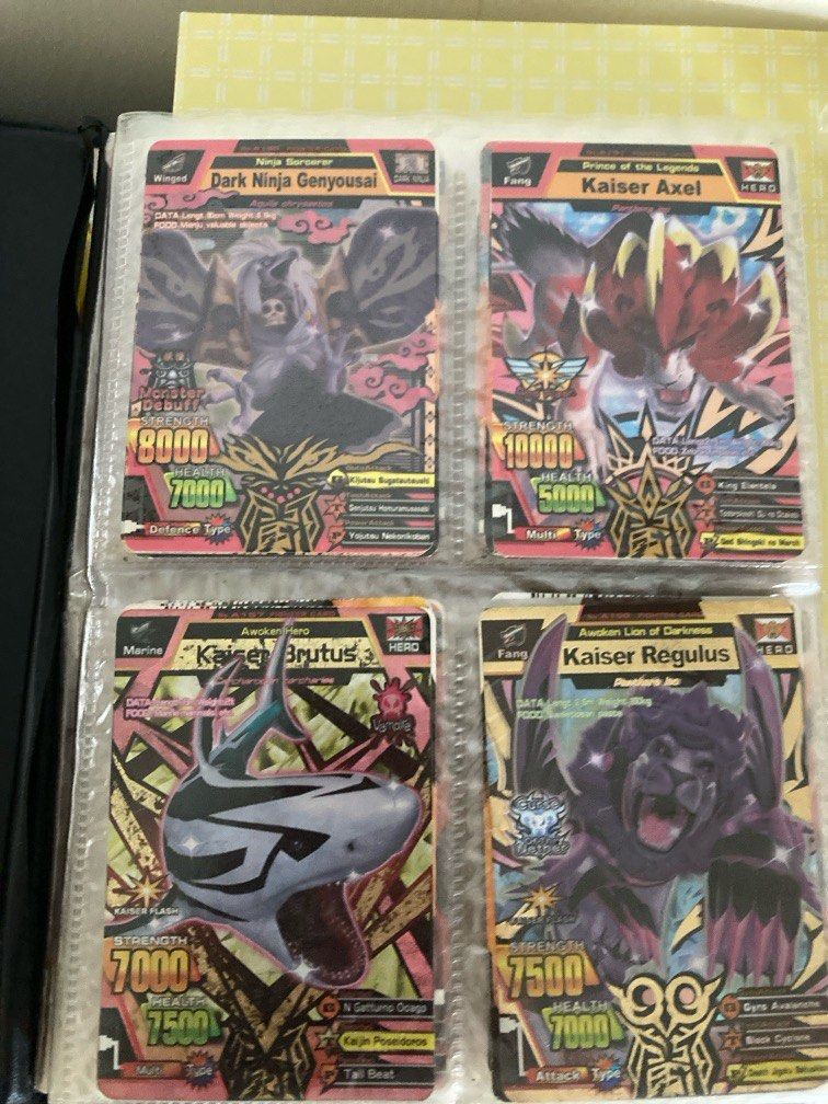 Animal Kaiser cards, Hobbies & Toys, Toys & Games on Carousell