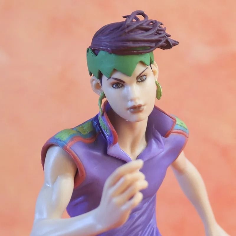 Anime Jojo's Bizarre Adventure Rohan Kishibe Action Figure 28cm Model ...