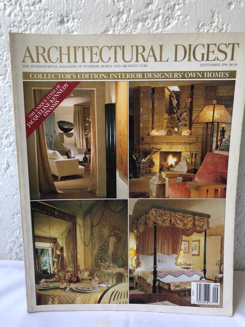 Architectural Digest Magazine 1996 1987 @ P120 each, Hobbies & Toys ...