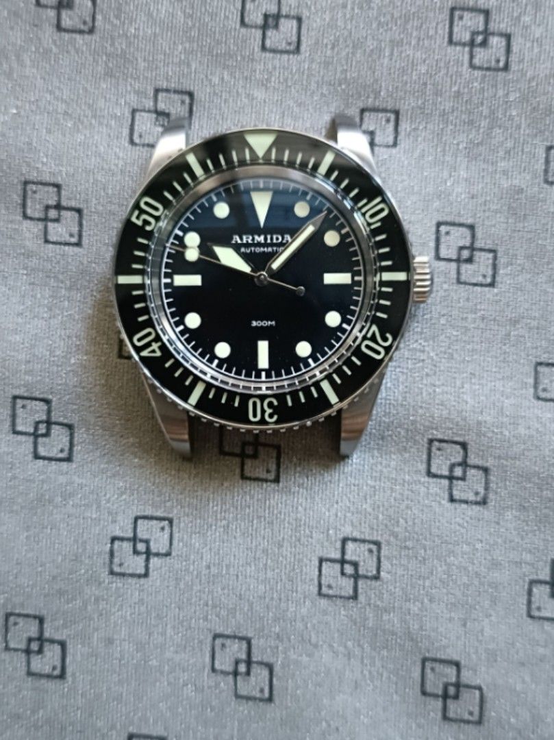 Armida A9 300m diver, Luxury, Watches on Carousell