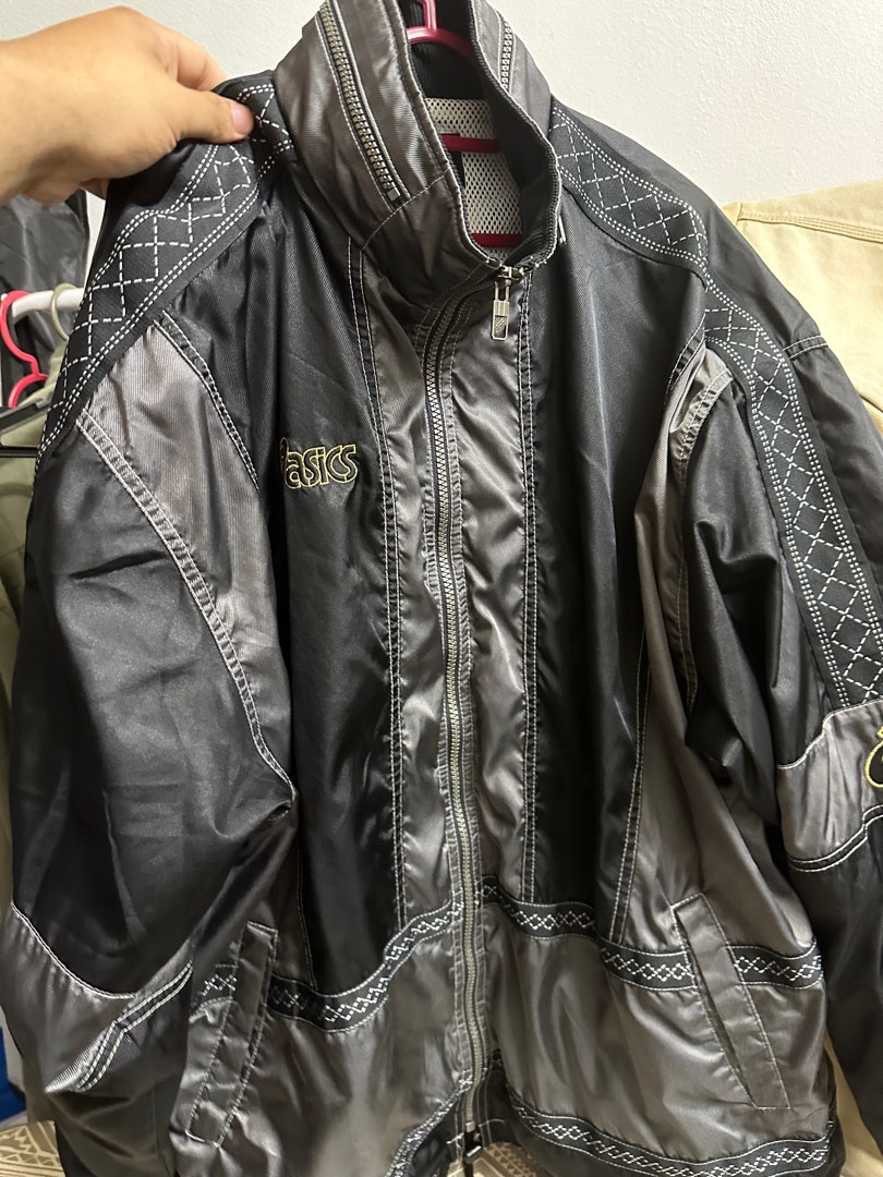 Asics Jacket Mens Fashion Activewear On Carousell