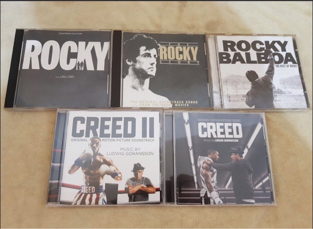 Audiophile Creed/Rocky First Press Original Soundtrack CD Set, Hobbies ...