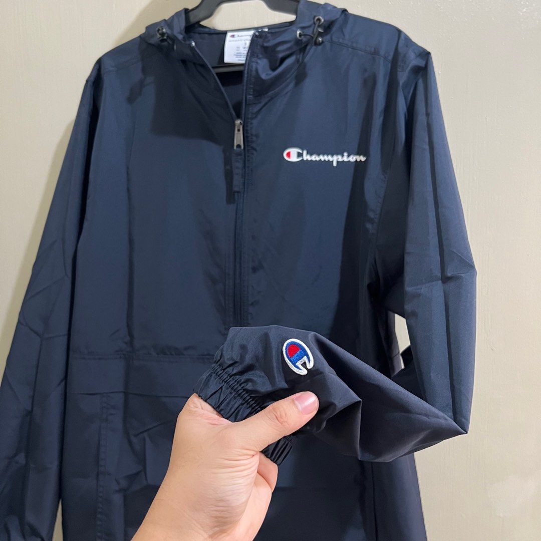 Authentic Champion Jacket Windbreaker, Men's Fashion, Coats, Jackets ...