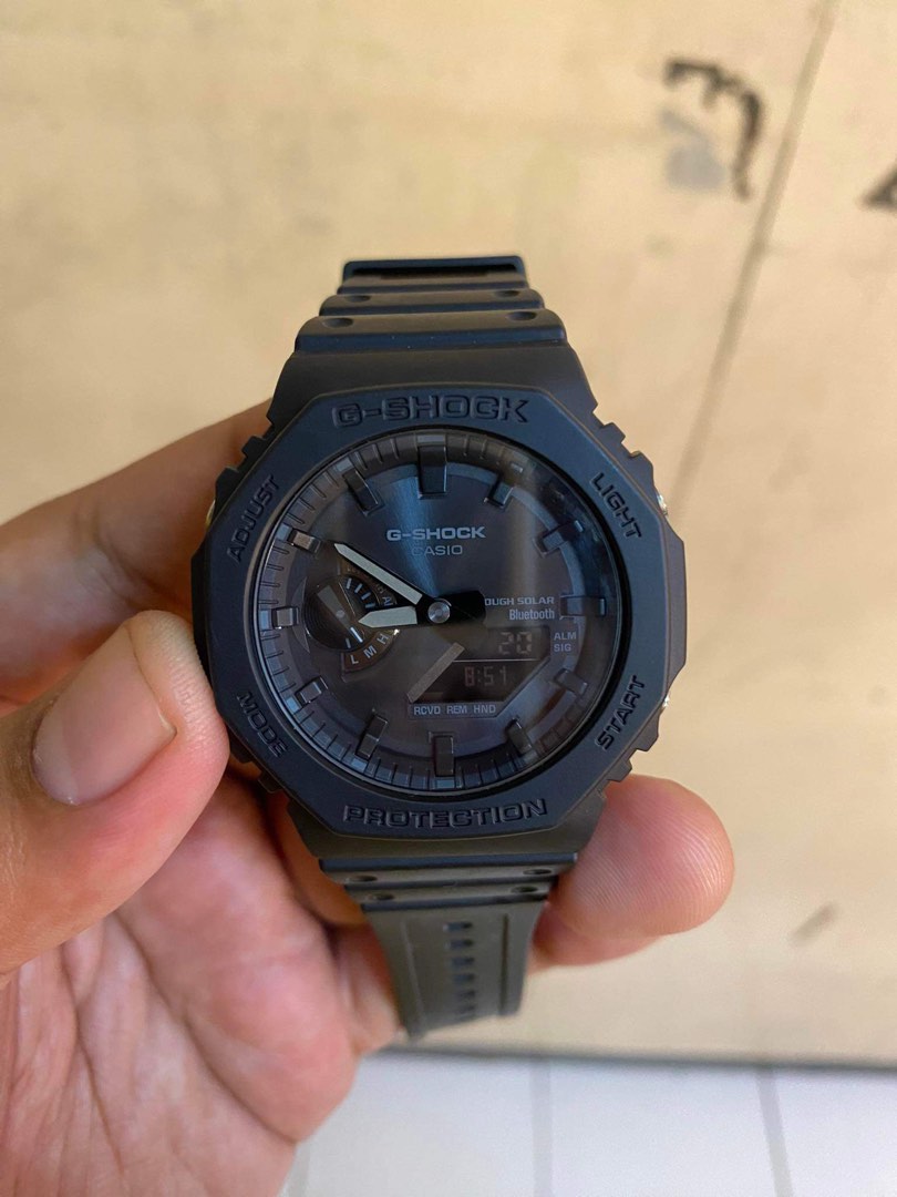 Authentic Casio Ga-B2100-3A G-Shock Bluetooth Tough Solar, Men's ...