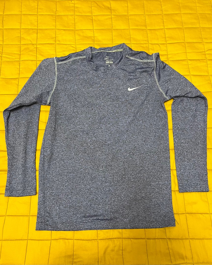 (Nike) Authentic Rashguard, Men's Fashion, Tops & Sets, Swim Top & Rash ...