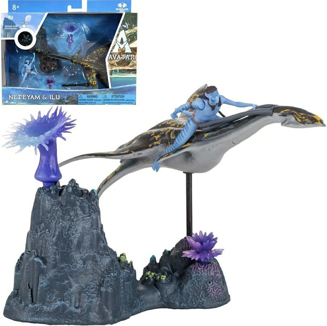 Avatar: Metkayina Reef with Tonowari & Ronal, Neteyam & ilu (Both with ...