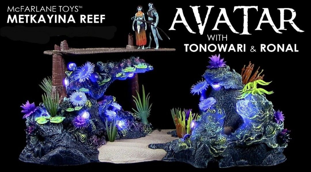 Avatar: Metkayina Reef with Tonowari & Ronal, Neteyam & ilu (Both with ...