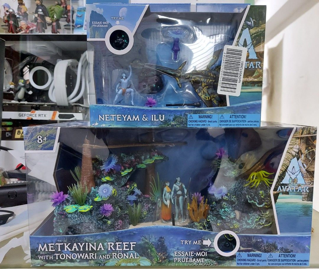 Avatar: Metkayina Reef with Tonowari & Ronal, Neteyam & ilu (Both with ...