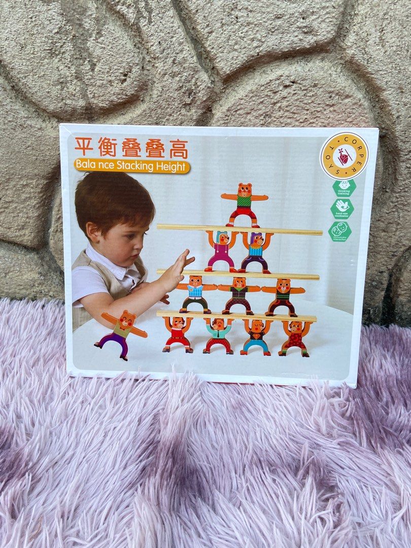 Balance Stacking height, Hobbies & Toys, Toys & Games on Carousell