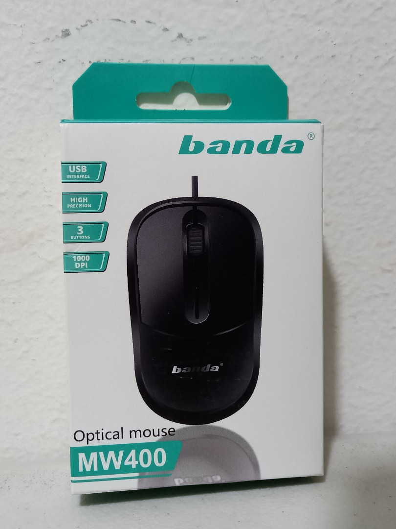 Banda MW400 Optical Mouse, Computers & Tech, Parts & Accessories, Mouse ...