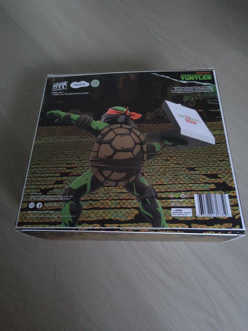 NDIKOL Mighty Jaxx TMNT Teenage Mutant Ninja Turtles - Food Fight ...