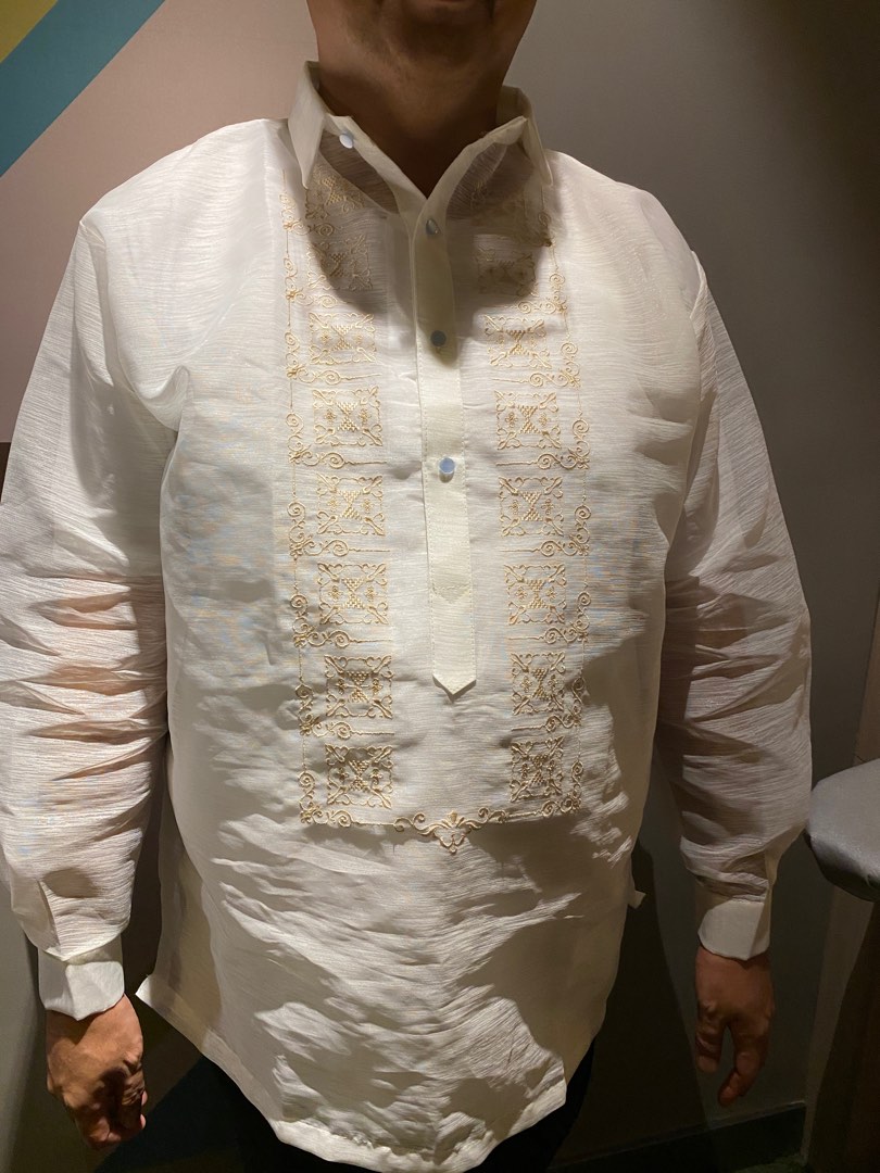 Barong, Men's Fashion, Tops & Sets, Formal Shirts on Carousell
