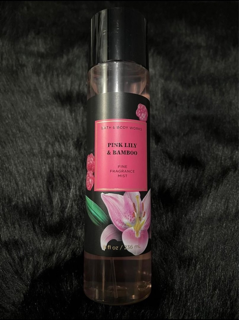 Bbw Pink Lily Bamboo Fine Fragrance Mist Beauty Personal Care Fragrance Deodorants On