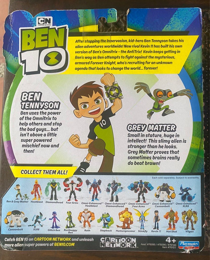 Ben 10 Ben Tennyson and Grey master, Hobbies & Toys, Toys & Games on ...