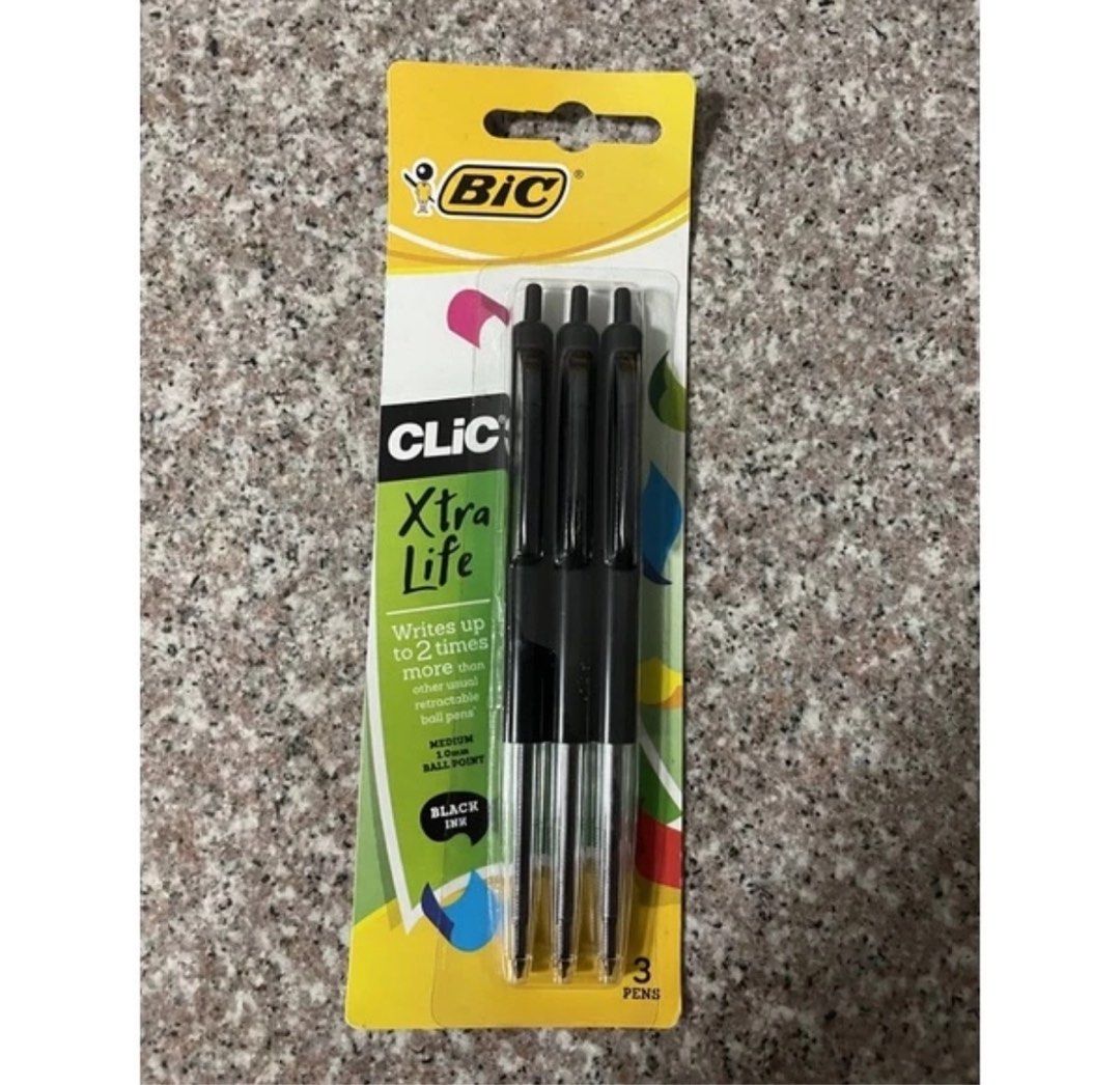 Bic Black Pen Set, Hobbies & Toys, Stationery & Craft, Stationery ...