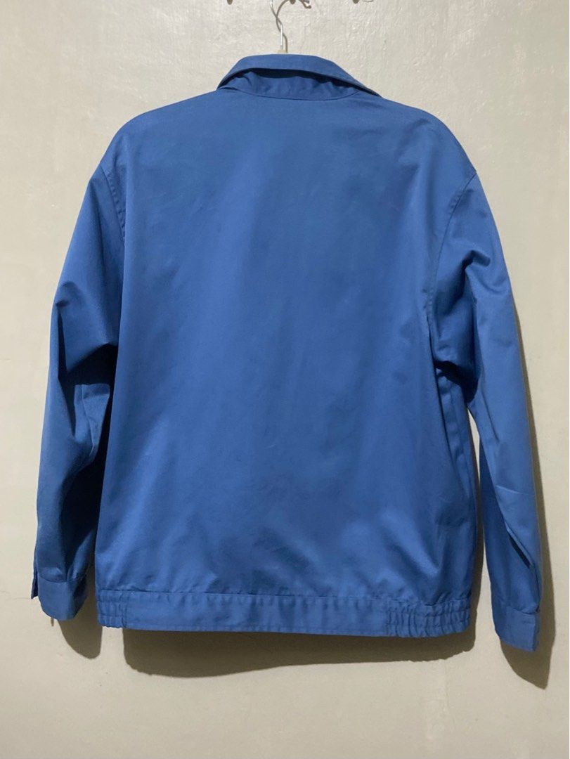 Blue Vintage Factory Jacket, Women's Fashion, Coats, Jackets and ...