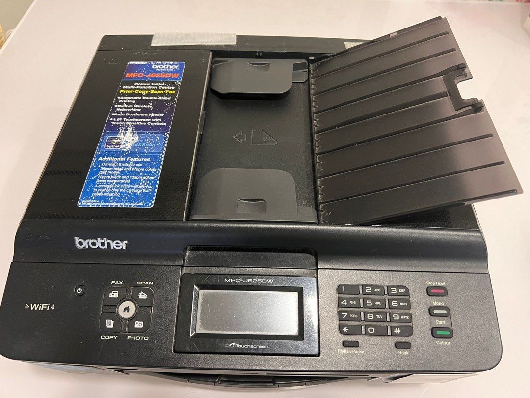 Brother mfc-j625dw Printer with Black Ink, Computers & Tech, Printers ...