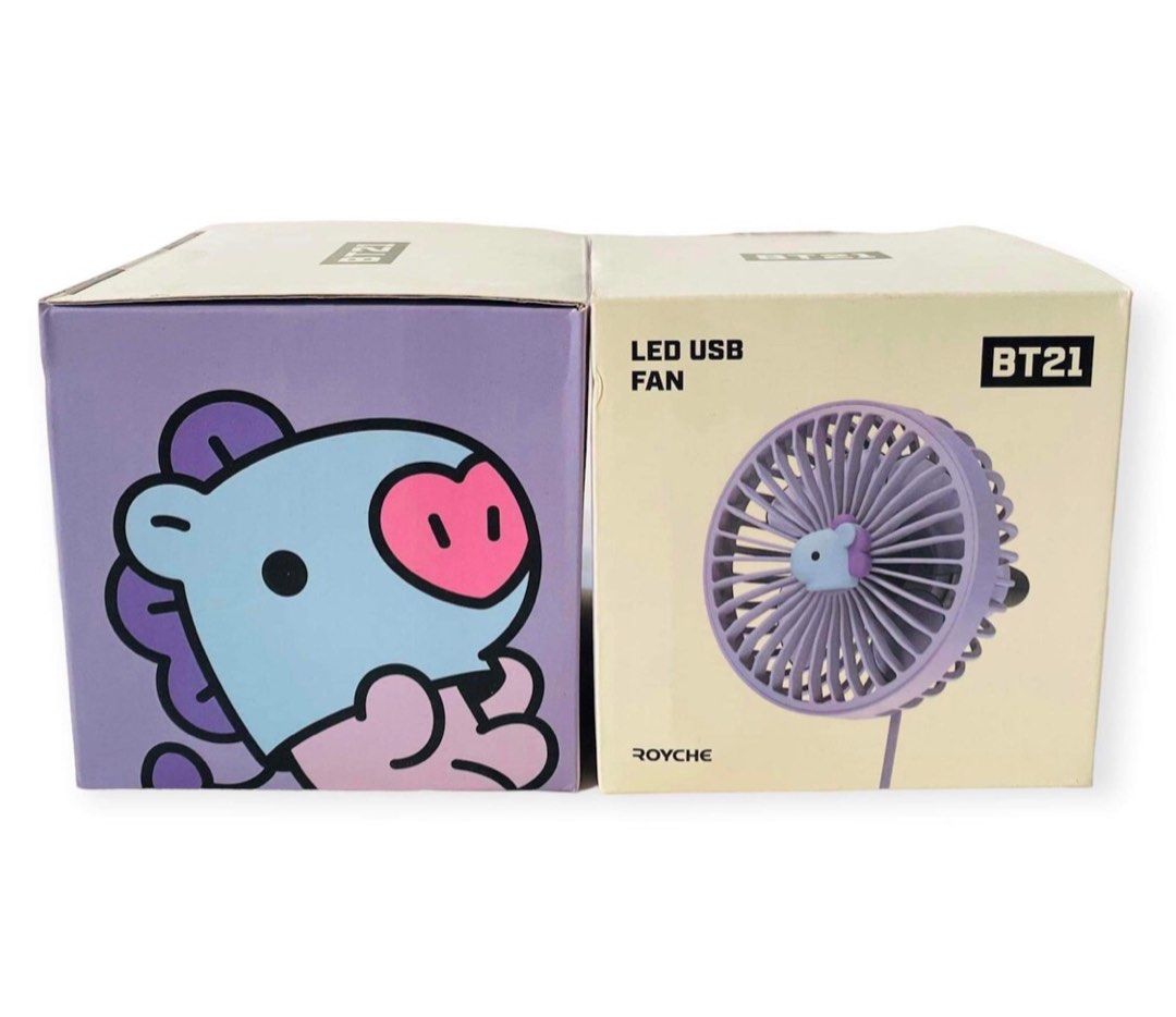 BT21 USB Desk Fan, Everything Else, Others on Carousell