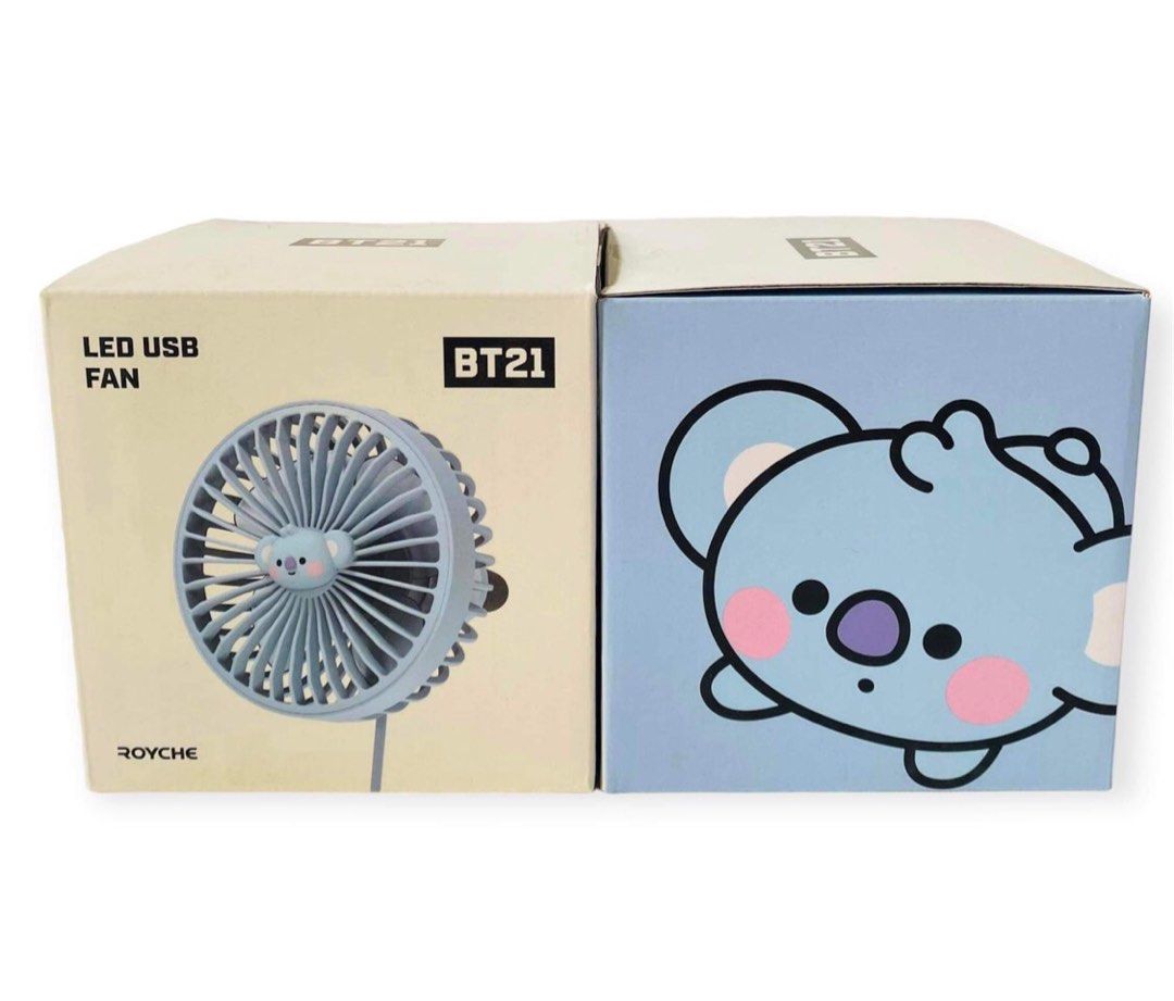 BT21 USB Desk Fan, Everything Else, Others on Carousell