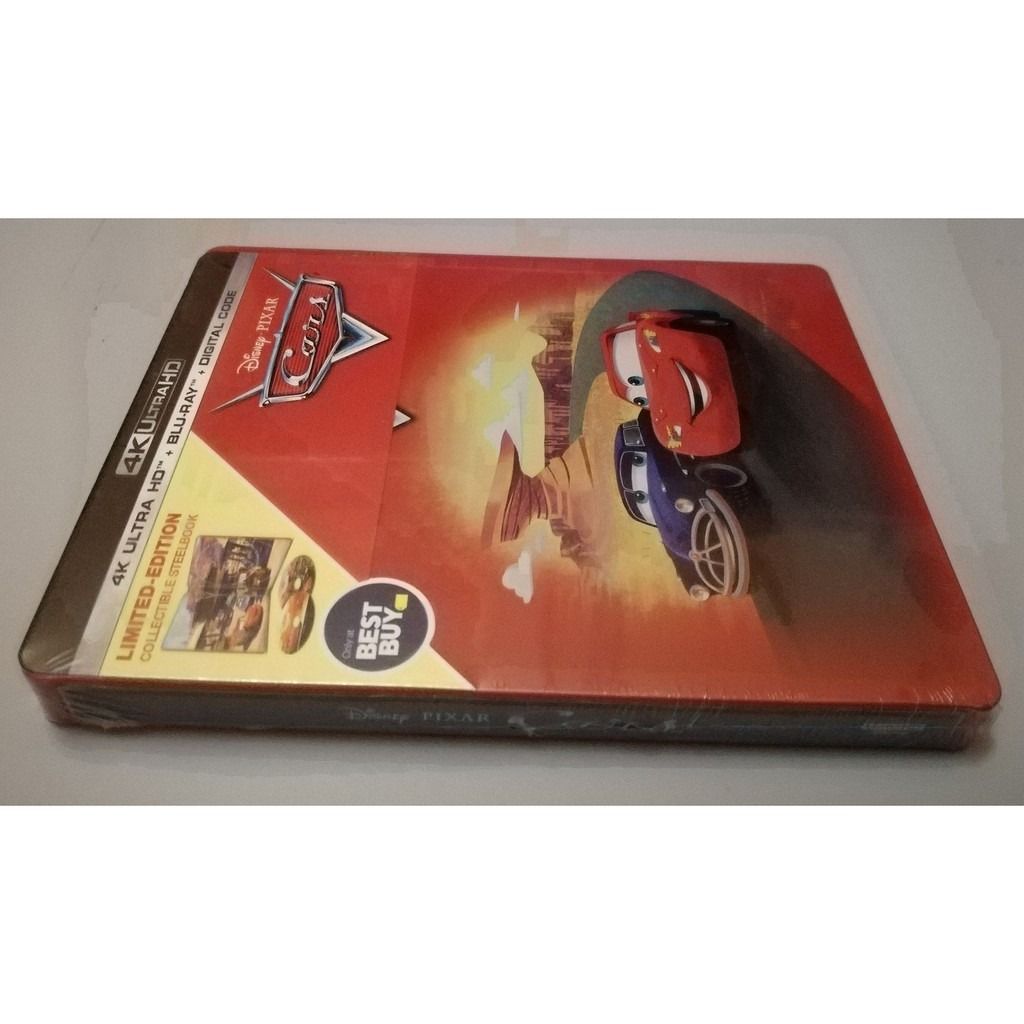 Cars 4K Steelbook [ Blu-Ray ], Hobbies & Toys, Music & Media, CDs ...